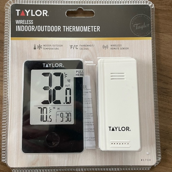 Taylor | Other | Wireless Indoor Outdoor Thermometer | Poshmark